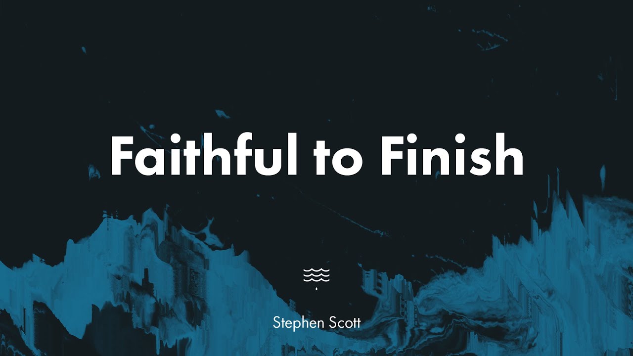 Faithful to Finish | Baptism | Stephen Scott | Edge Church - YouTube
