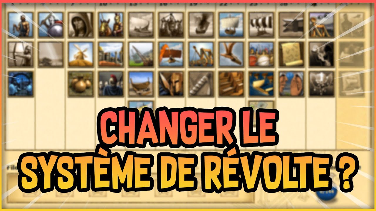 Grepolis : Changer le système de révolte ? - YouTube