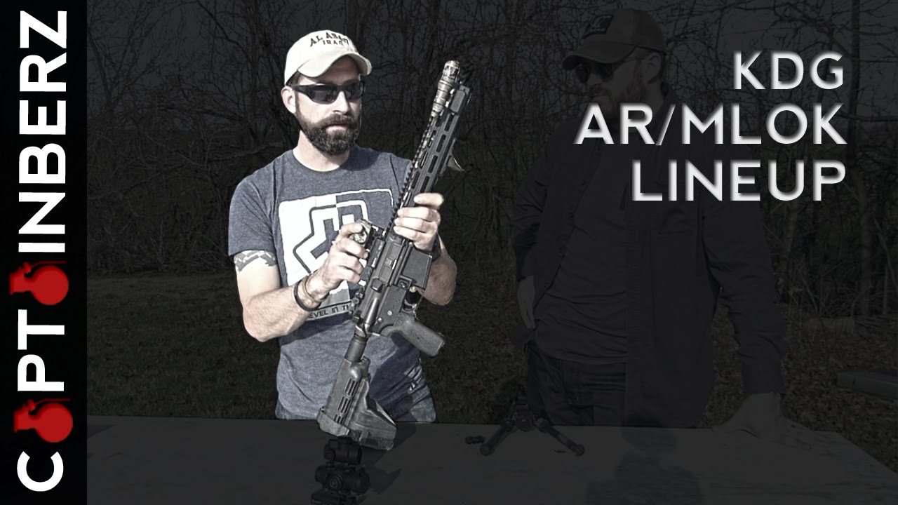 Kinetic Development Group AR/MLOK Lineup - YouTube