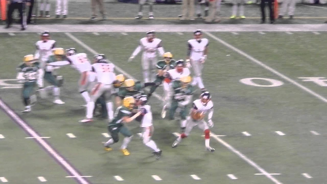 Jacquez Adams run Franklin/Damascus football 3A state finals 12/4/14 ...