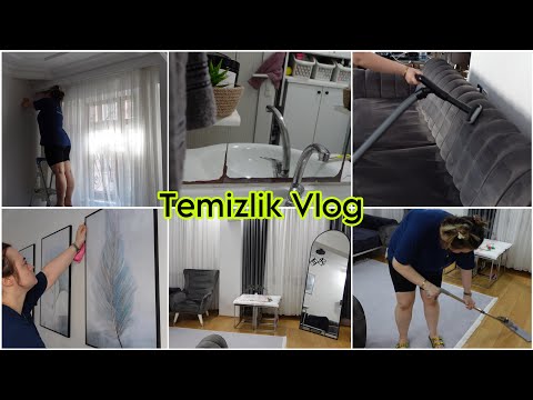 DERİNLEMESİNE TEMİZLİK | SALON TEMİZLİĞİ,MOBİLYA YENİLEME,TEMİZLİK MOTİVASYONU,HIZLANDIRILMIŞ VLOG