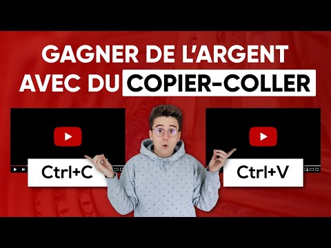 Gagner de l'argent avec du Copier-Coller sur YouTube (Gagner de l'argent en ligne 2022)