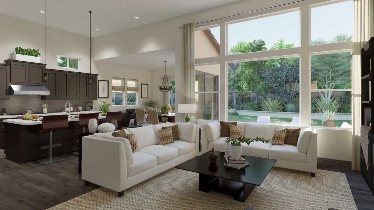 Wathen Castanos Homes Villosa Alder Model Home Tour - YouTube