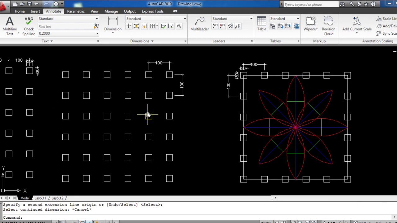 Tutorial Array Autocad 2010 YouTube Tutorial Array Autocad 2010 YouTube