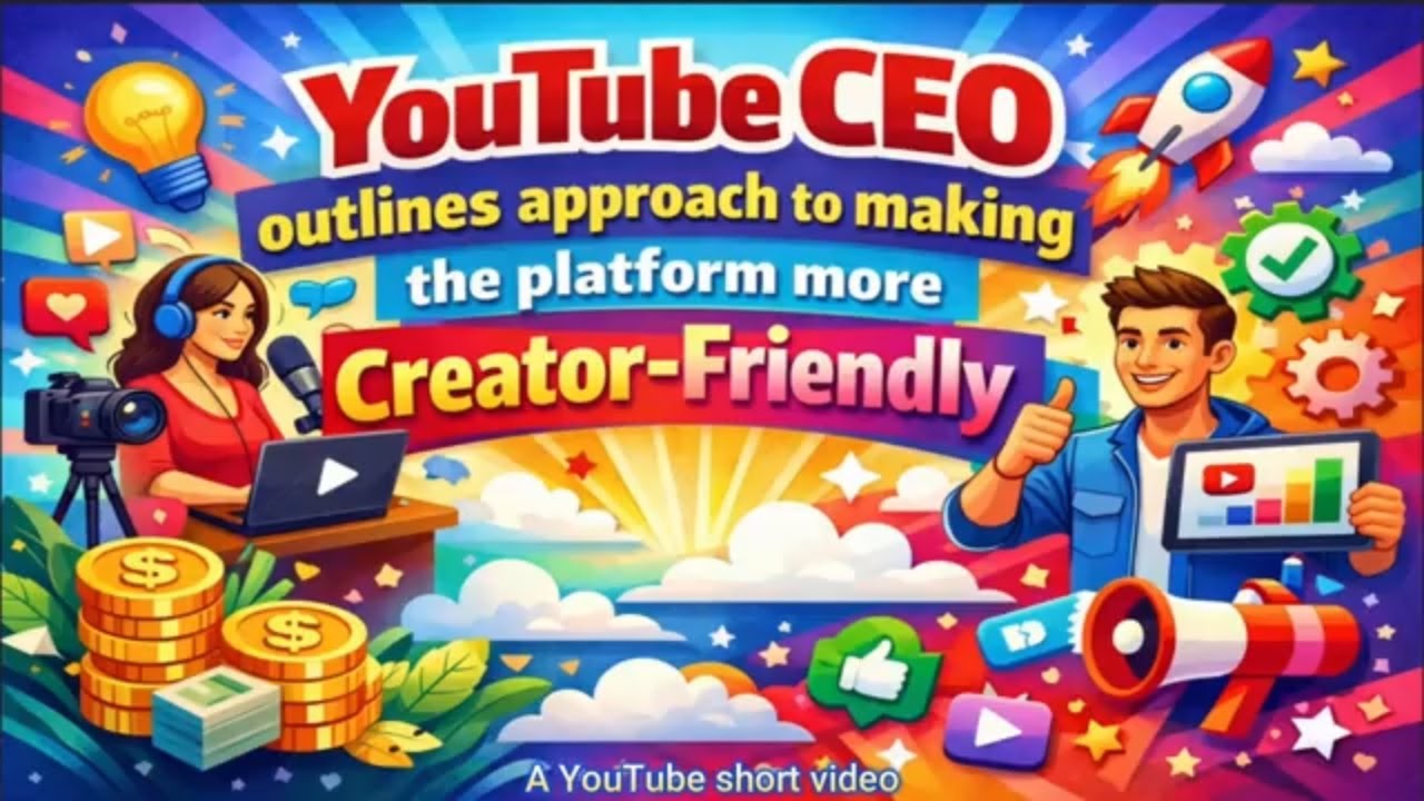 YouTube CEO outlines approach to making the platform more creator ...