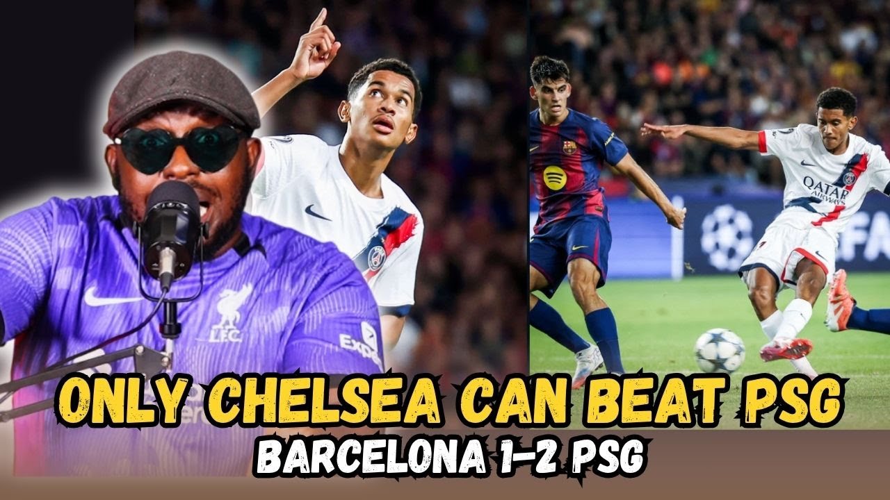BARCELONA 1-2 PSG | UEFA CHAMPIONS LEAGUE | HIGHLIGHT - YouTube