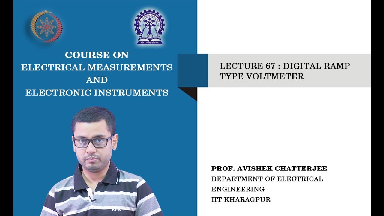Lecture 67: Digital ramp type voltmeter - YouTube