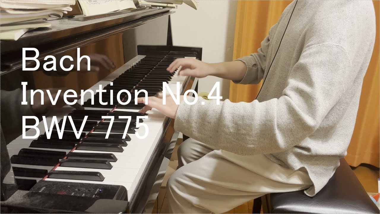 Bach Invention No.4, BWV 775 - YouTube