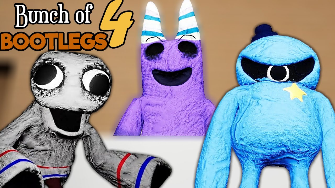 BUNCH OF BOOTLEGS [Chapter 4] - New Funny Mascot Horror Game - YouTube