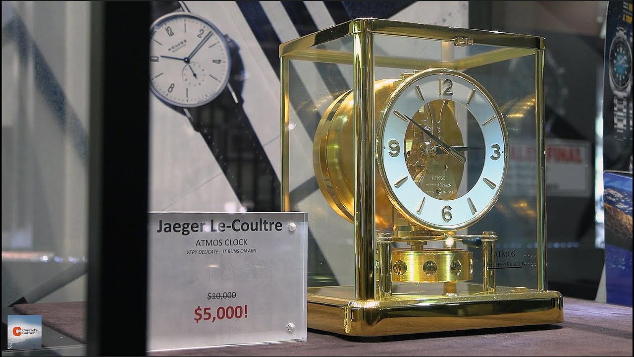 Jaeger LeCoultre Atmos Clock - JLC Atmos Clock - YouTube