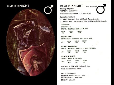 Magic Realm Black Knight Play 1 Week 1 - YouTube