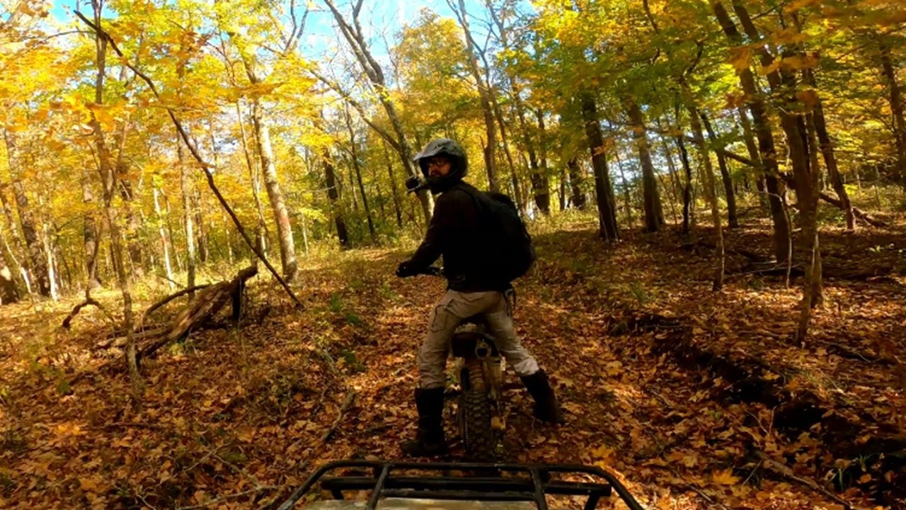 Fall Ride Out in the Woods - Dirt Bike, Mini Bike and 4 Wheelers ...