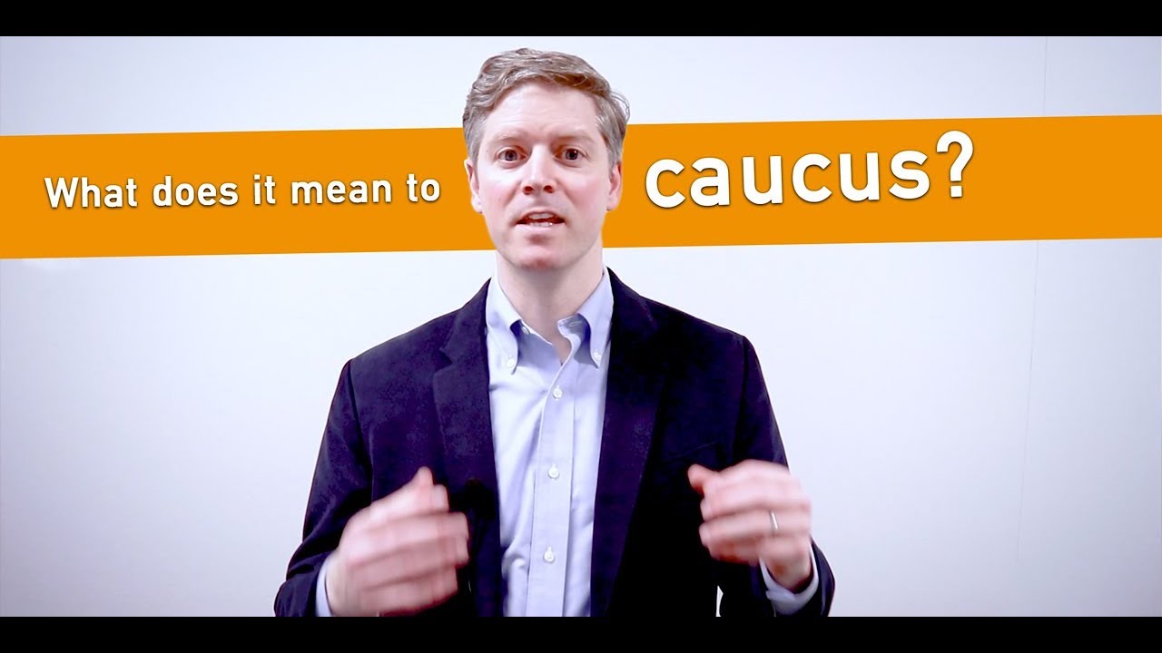 What Does Caucus Mean? - YouTube