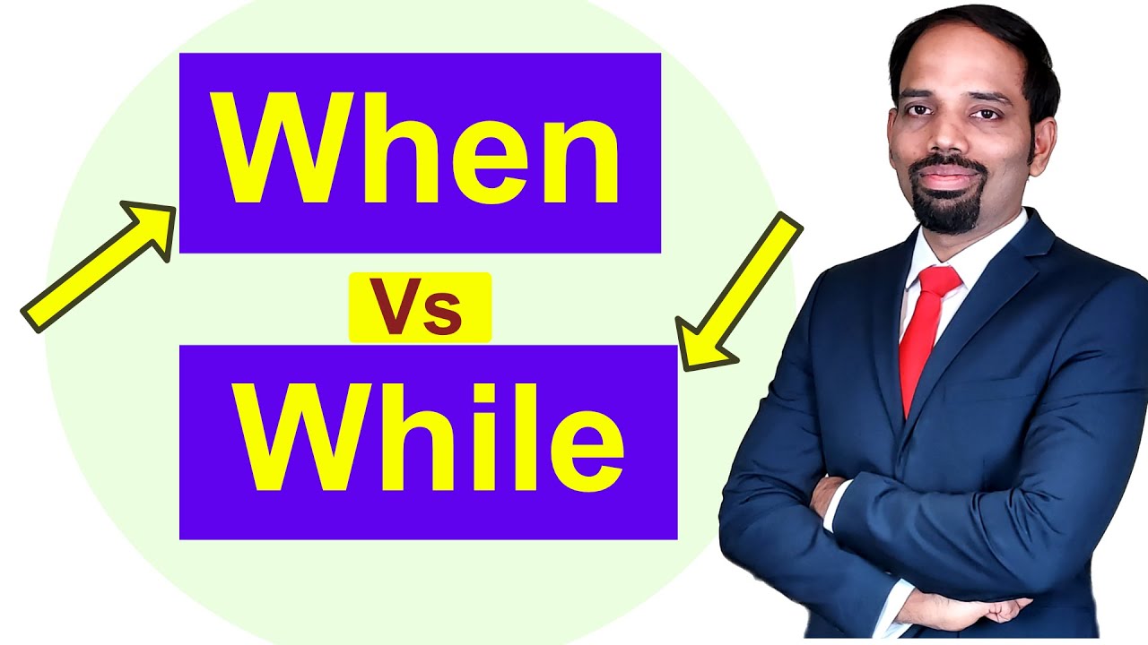 When And While In Tamil Spoken English In Tamil YouTube