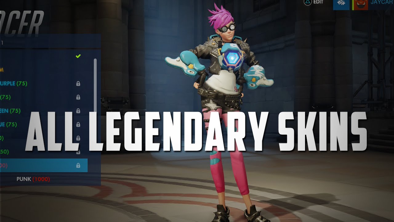 Overwatch - All Legendary Skins For All Characters - Overwatch Console ...