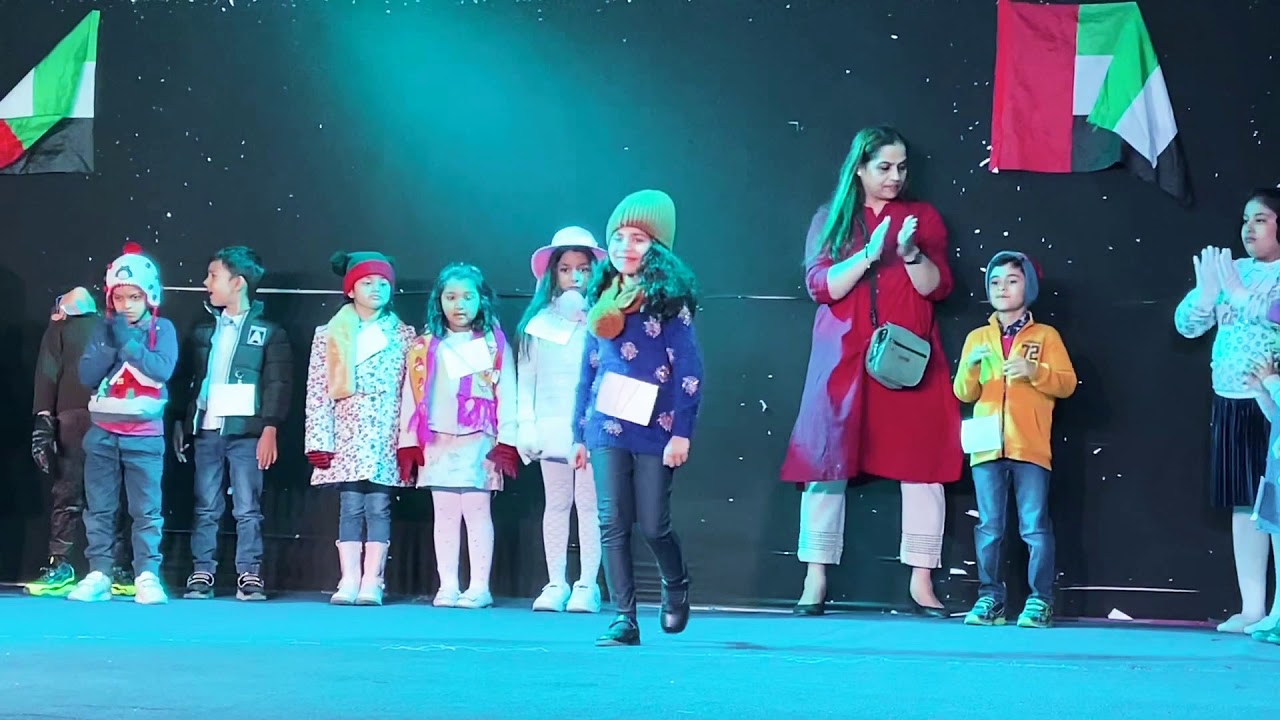 Kids Winter Attire Ramp Walk ISC Alain - YouTube