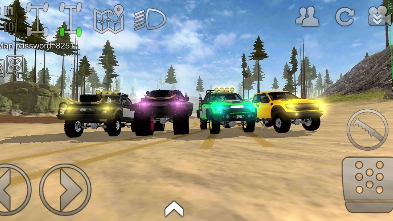 offroad outlaws 4 v 4 mod gameplay| extreme ride in offroad # ...