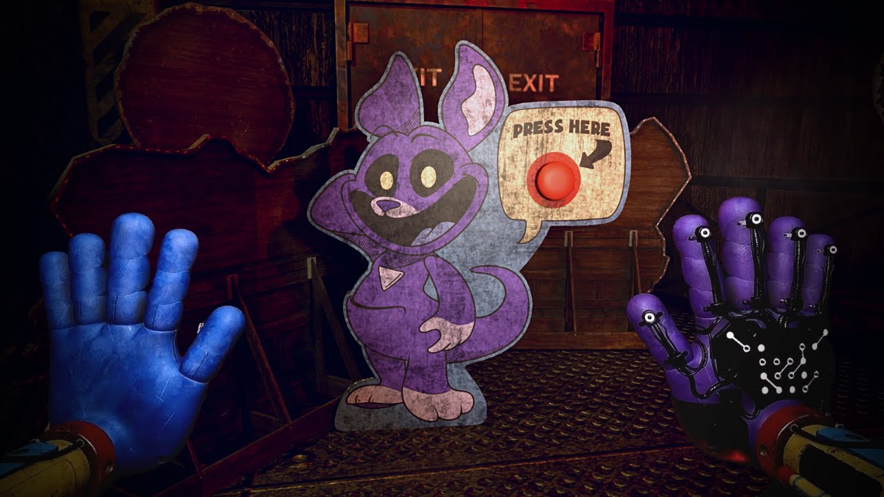 Poppy Playtime: Chapter 4 - I Found New Secret Critter Cardboard Cutout ...