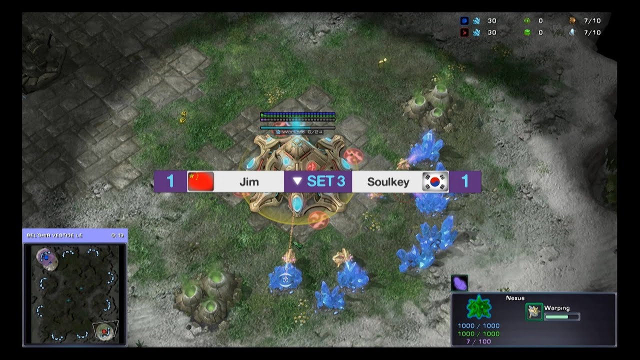 WCG2013 그랜드파이널 스타크래프트2 : Jim vs Soulkey 2부 - YouTube