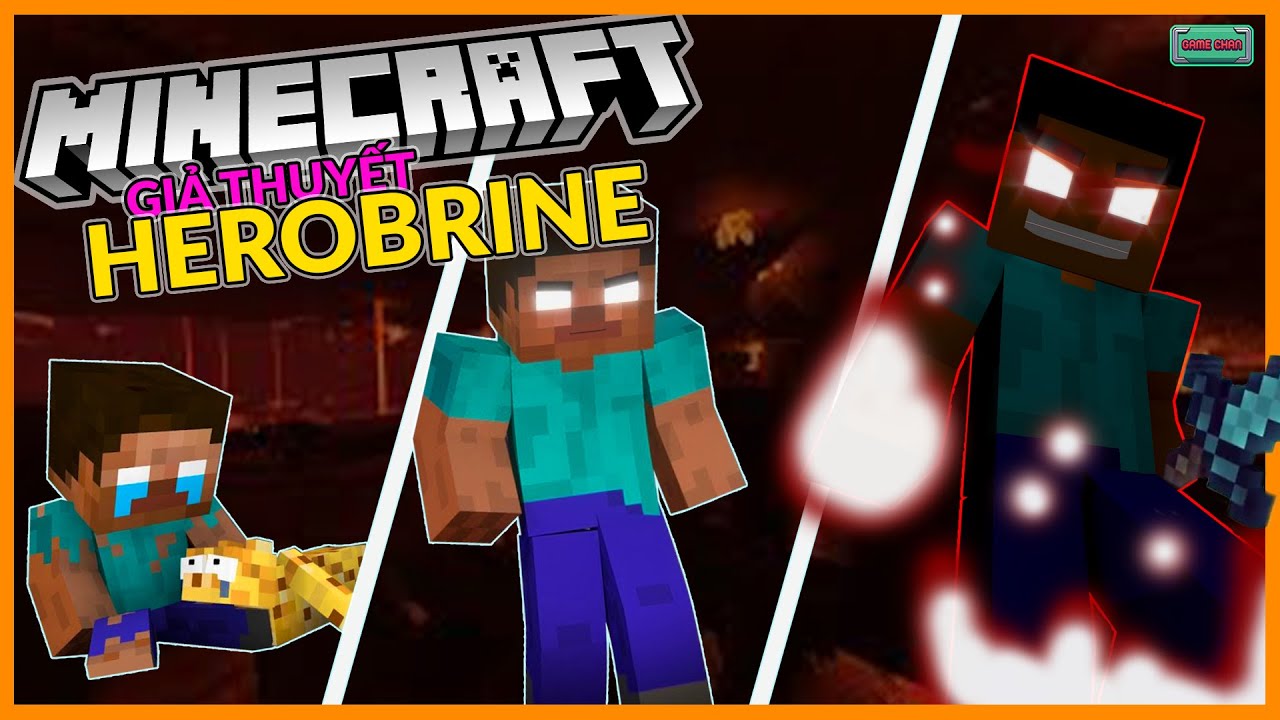 Bí Ẩn MINECRAFT | Nguồn gốc HEROBRINE | Giả Thuyết Game - YouTube