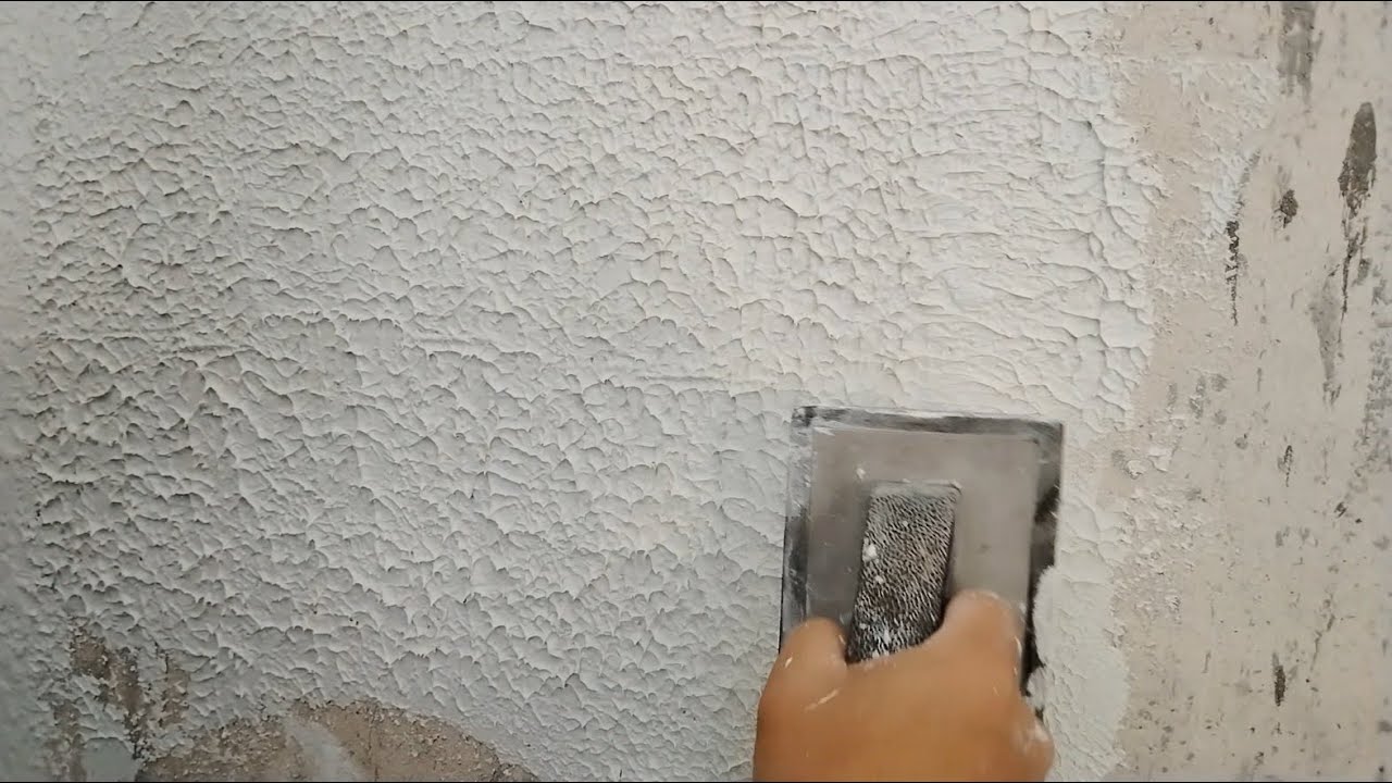 COMO HACER EMPASTADO CON CEMENTO E IMPERMEABILIZANTE BLANCO. - YouTube