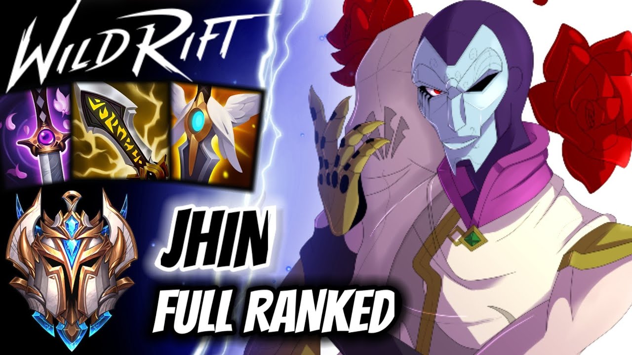 Wild Rift Jhin - Challenger Full Ranked - YouTube