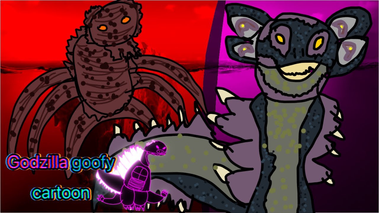 Godzilla goofy cartoon zilla and Tiamat episode 11 - YouTube