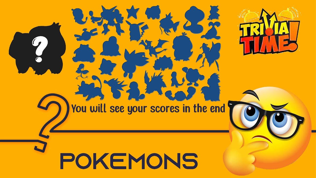 Guess the Pokémon - Part 1 || Trivia Time || #quiz #trivia #pokemon # ...