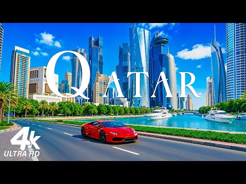 Katar 4K - Rahatlatıcı müzik eşliğinde muhteşem doğal manzara videosu - 4K HD video