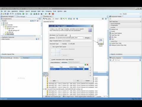 ADF Training | How to Create Navigation Panes using a Menu Model in ...