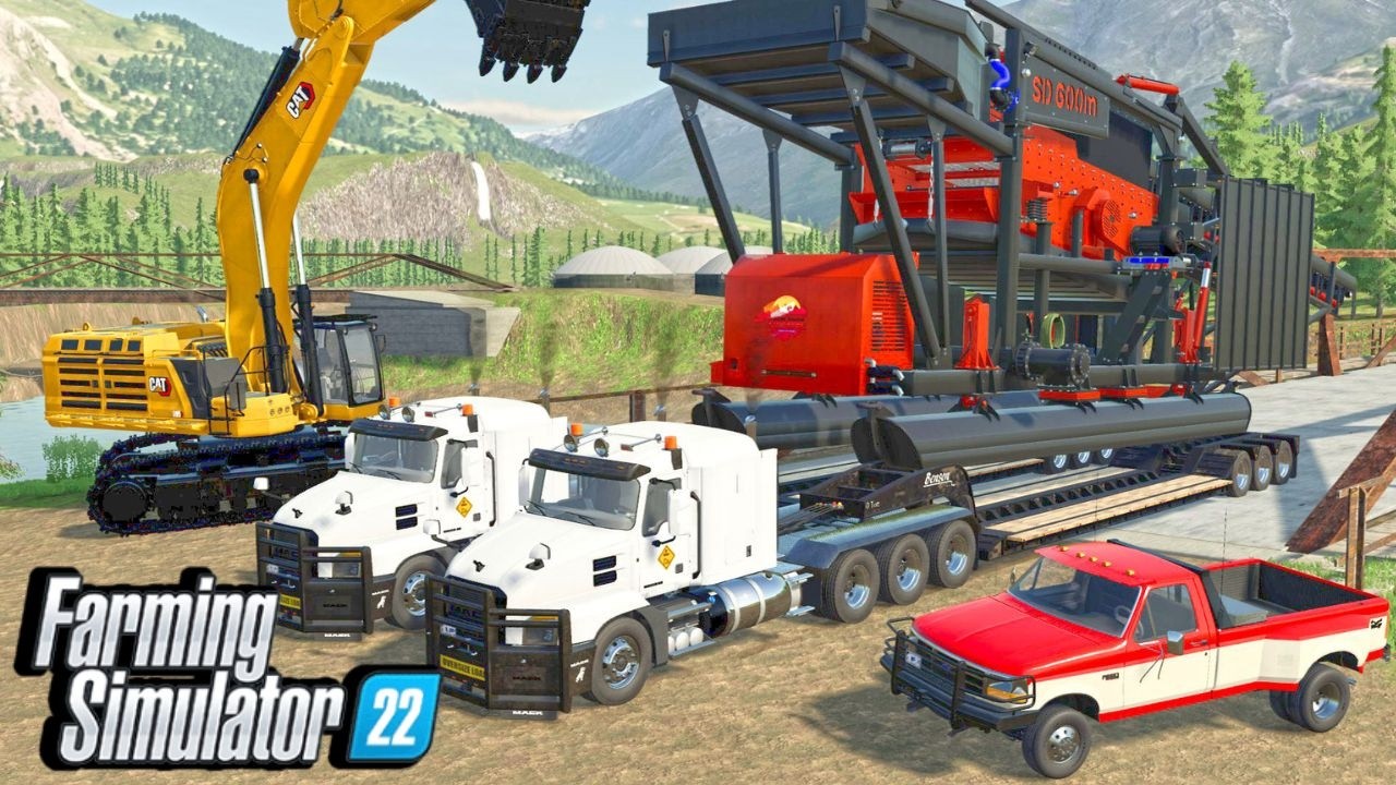 I Start A Gold Mine For One Last Time? | Farming Simulator 22 - YouTube