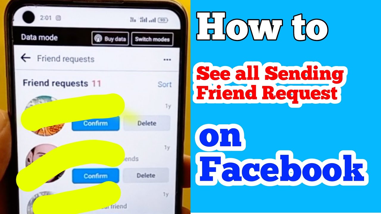 How to See all Sending Friend Request on Facebook - YouTube