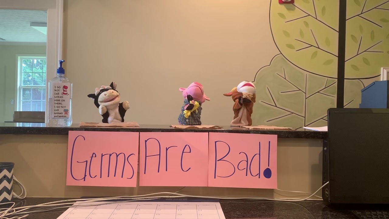 Germs Are Bad BSA Puppet Show - YouTube
