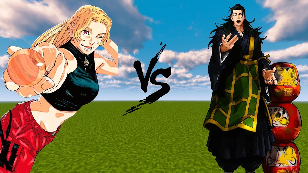 Yuki Tsukumo Vs Suguru Geto / minecraft - YouTube