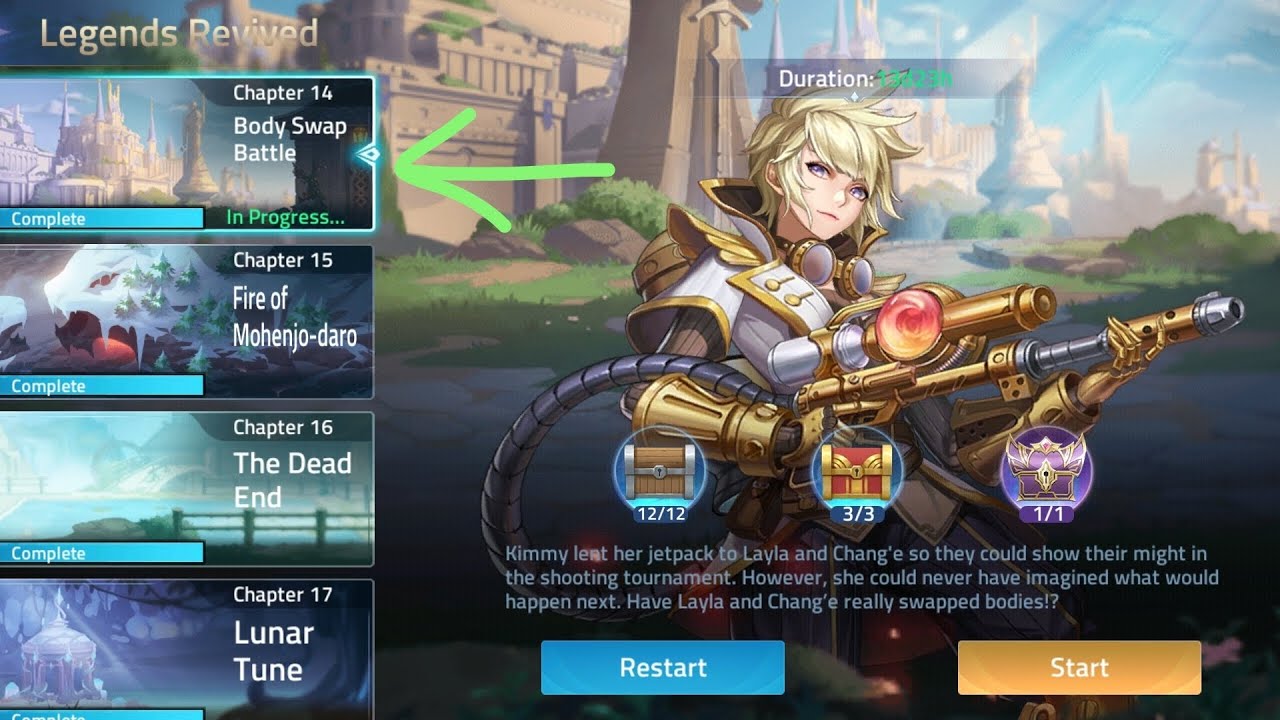 Mobile Legends Adventure Akashic Ruins Legends Revived Chapter 14=Body ...