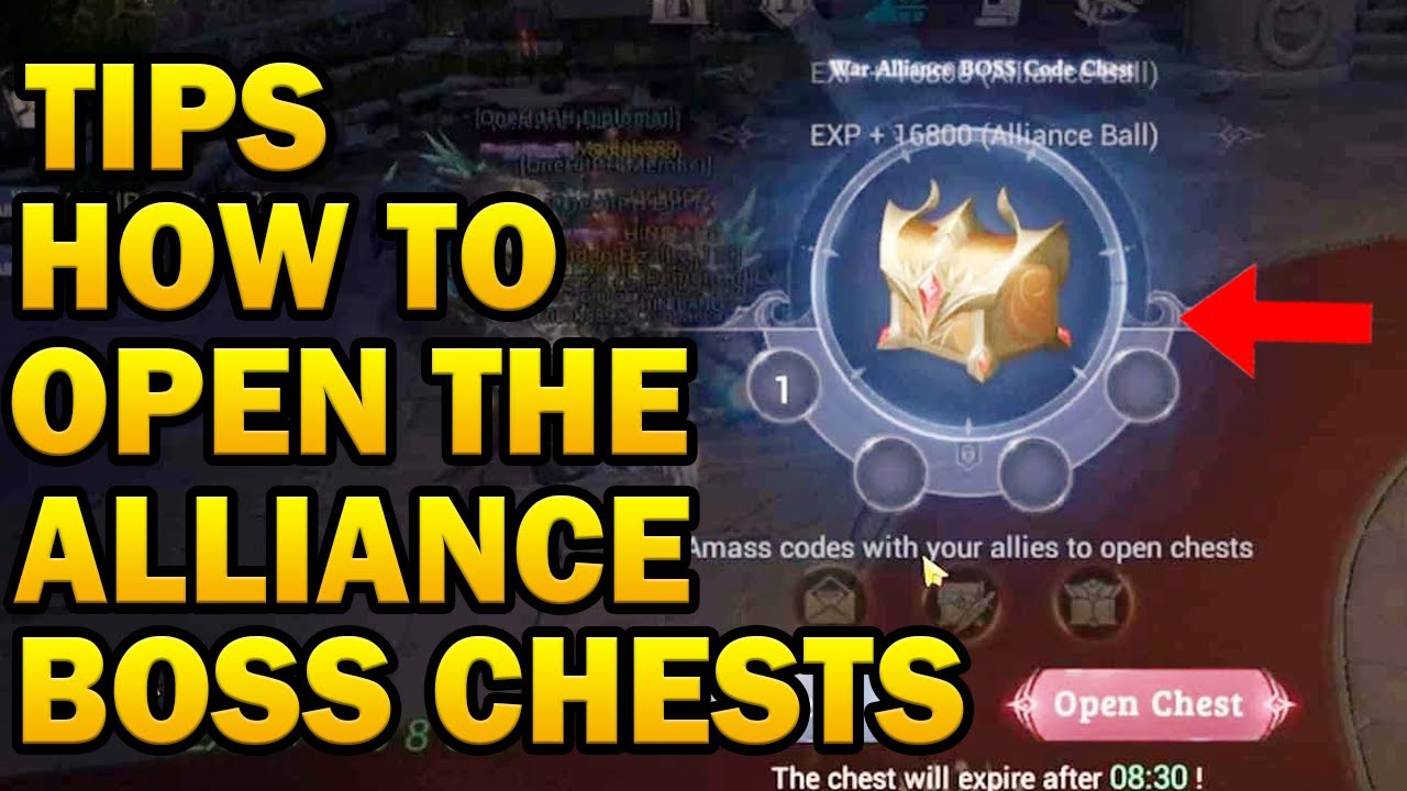 MU ORIGIN 3 ASIA - HOW TO OPEN THE ALLIANCE BOSS CHESTS | MenchDrey ...