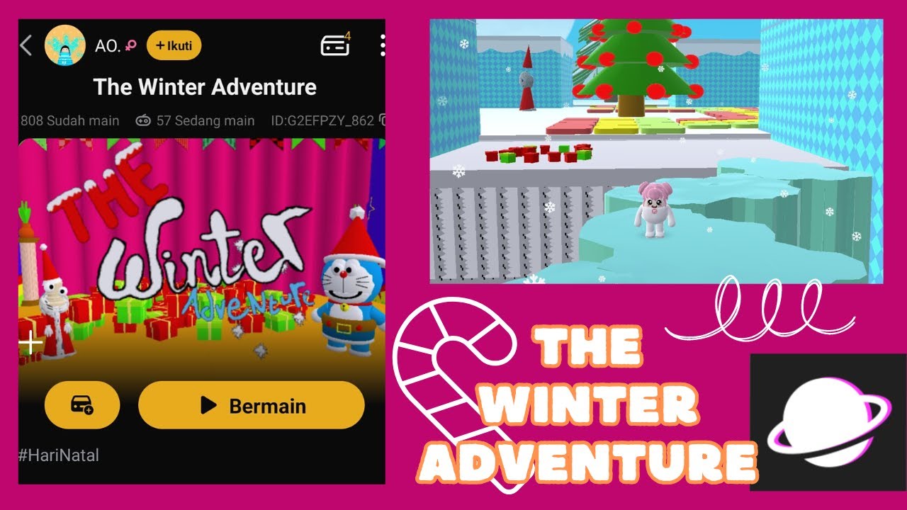 GAMEPLAY || THE WINTER ADVENTURE || Uni_Craft your world - YouTube