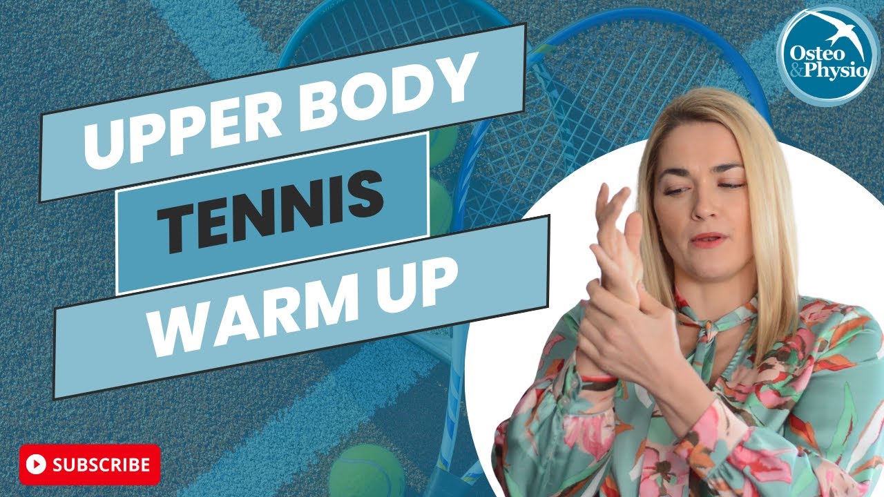 Upper body Tennis warm up routine- 8 minutes - YouTube