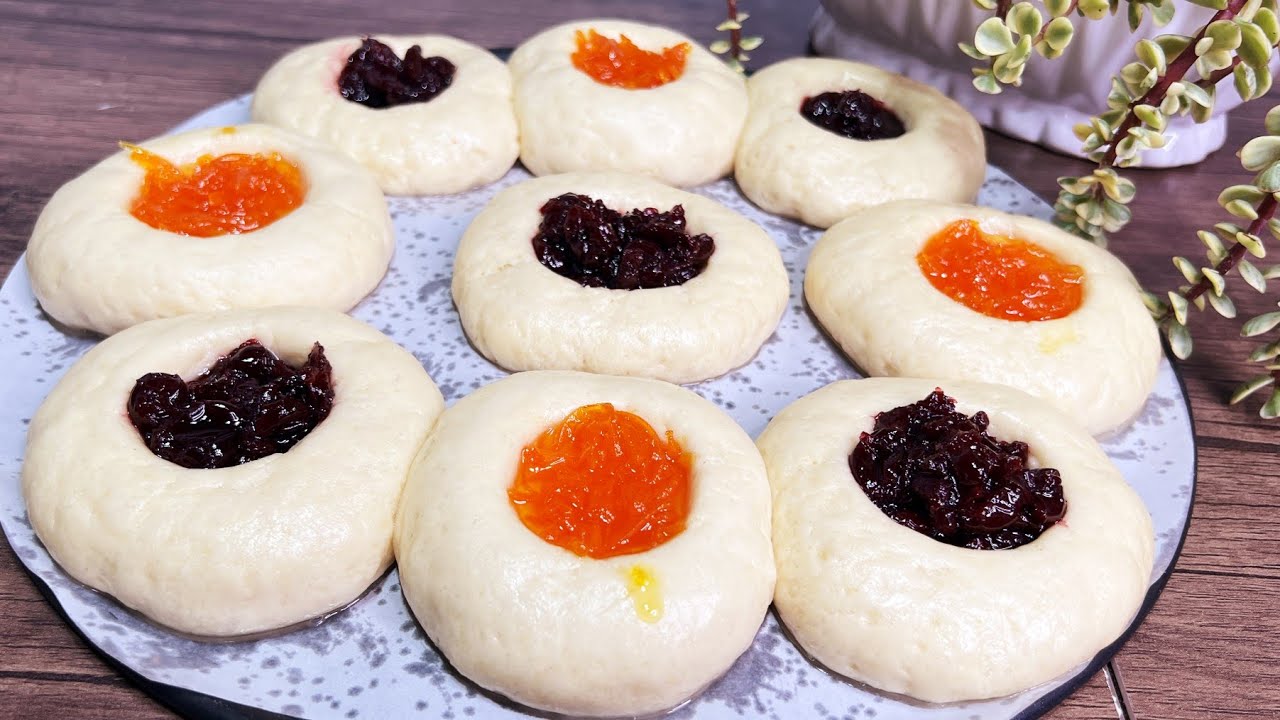 With this recipe, throw away the rest of the recipes| jam bread | 🌐 ...