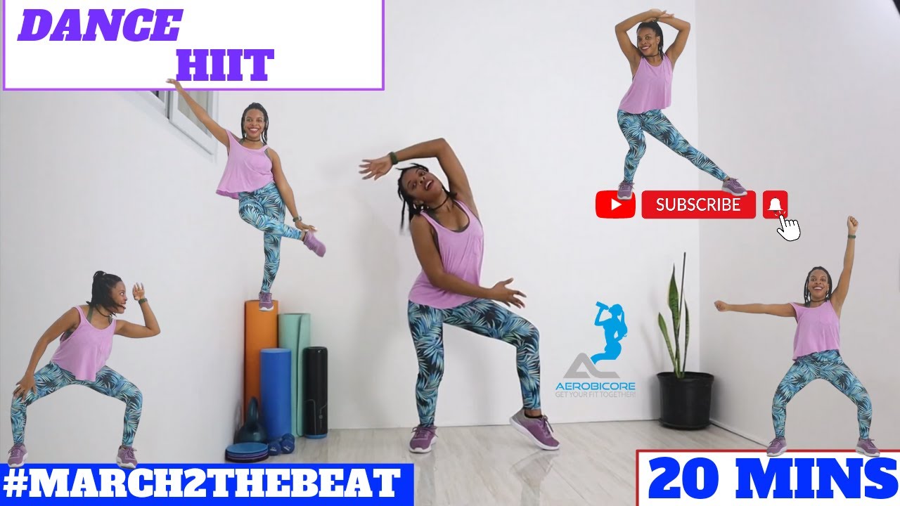 20 MINS DANCE HIIT Part 2/2 | #MARCH2THEBEAT | SONG CHALLENGE WORKOUT ...