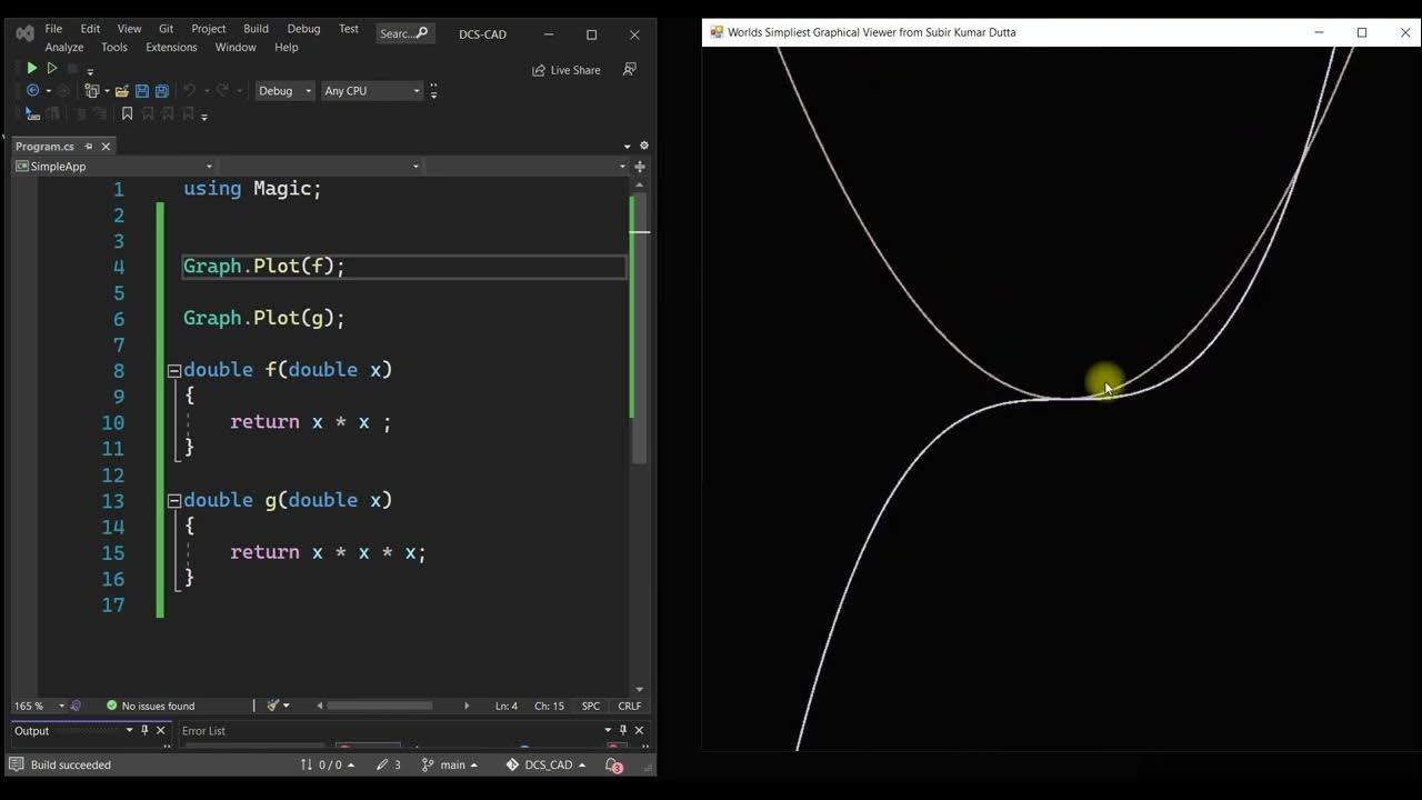 Defining & Plotting mathematical functions in C# Net - YouTube