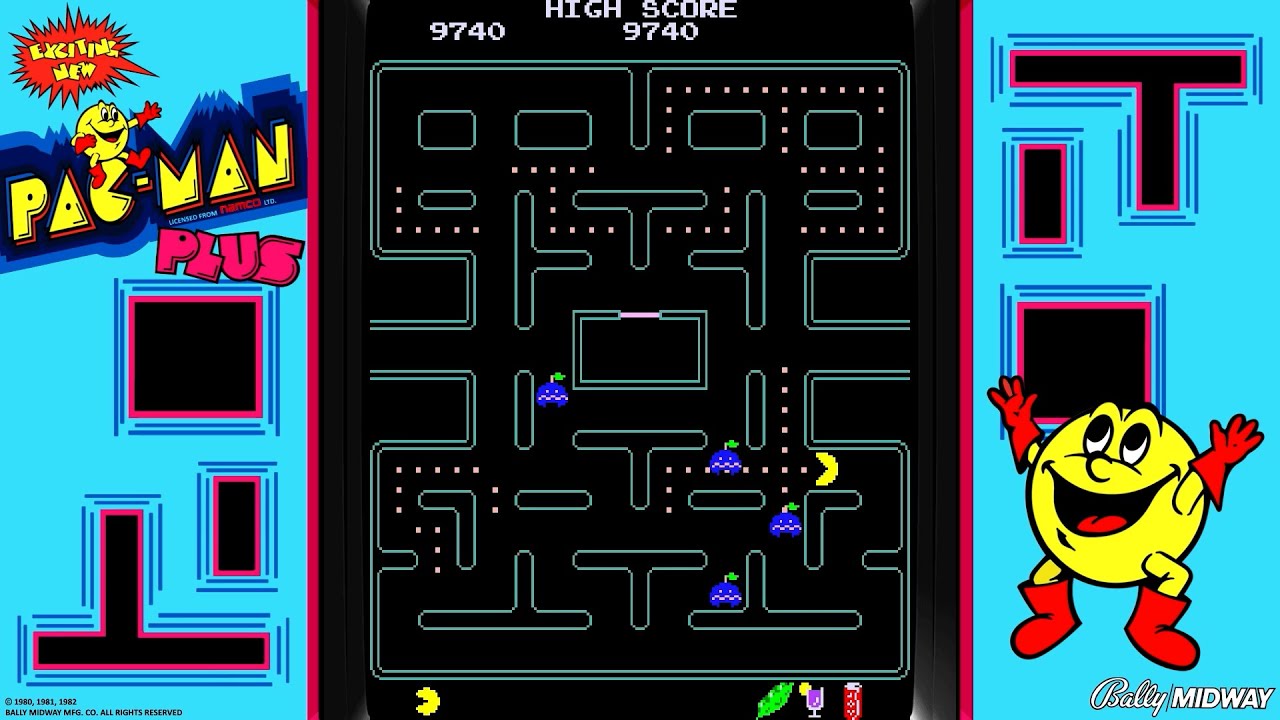 Pac-Man Plus: The Gateway to Arcade Greatness? - YouTube