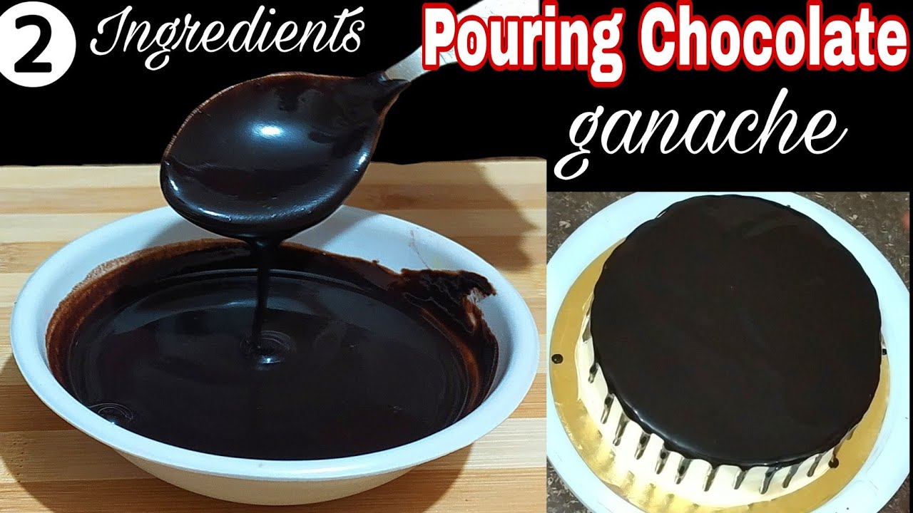 Chocolate Ganache /Chocolate Pouring Ganache/New trick for cake ...