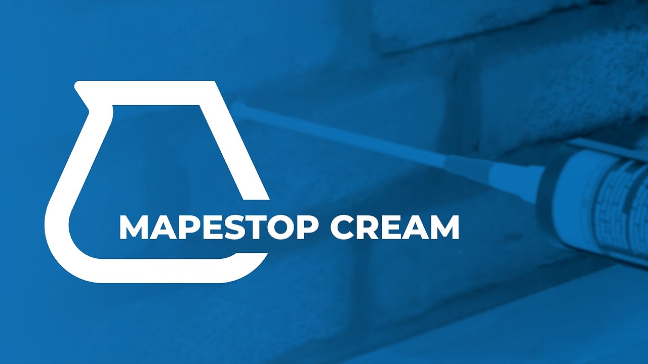iniekcje przeciwko wilgoci podciąganej kapilarnie MAPESTOP CREAM - YouTube