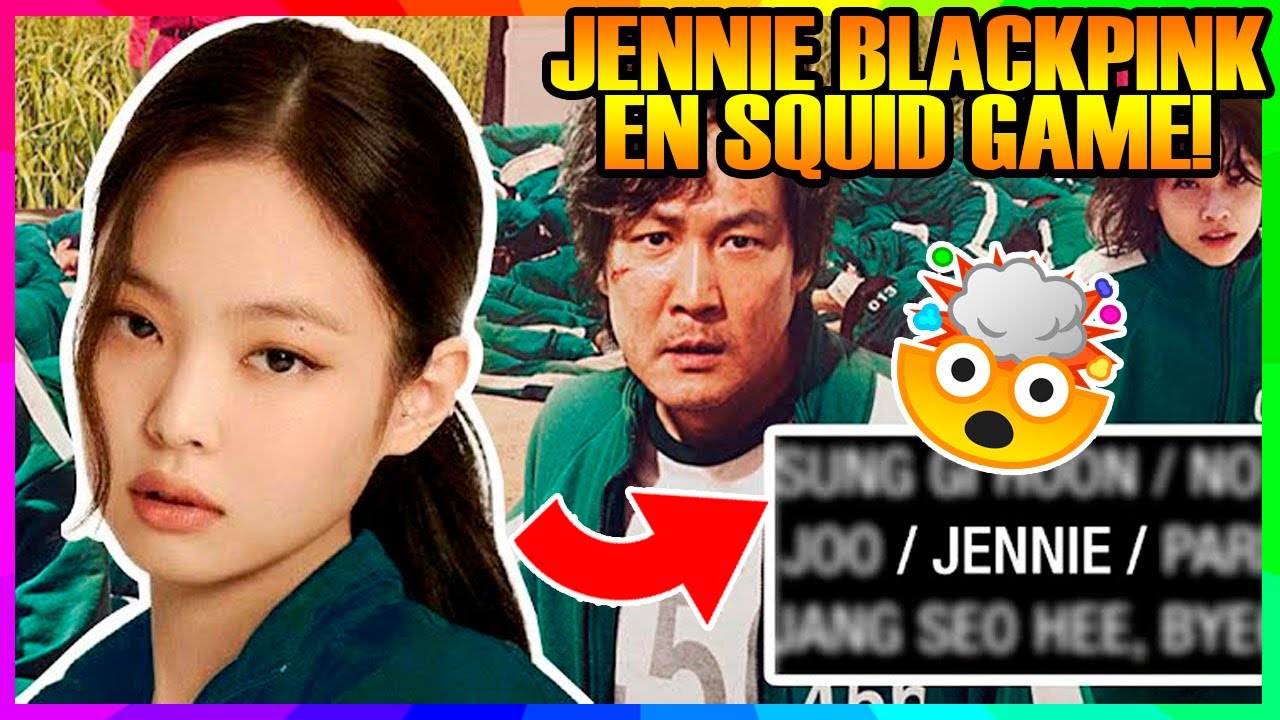 ULTIMO! BLACKPINK JENNIE EN SQUID GAME! LISA MONEY x SQUID GAME! MODA ...