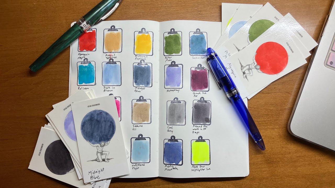 Coffee & Pens with Clare Coco: Our Favourite Inks ft. Marina (Episode 2 ...