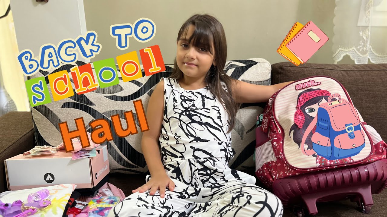 BACK TO SCHOOL HAUL school 🏫 ΕΠΙΣΤΡΟΦΗ ΣΤΟ ΣΧΟΛΕΙΟ Alena and Princess # ...