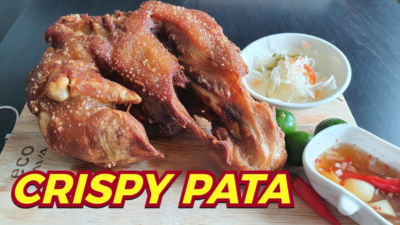 Crispy Pata I Crispy Pork Leg I Cuisenery I Watch Till End - YouTube