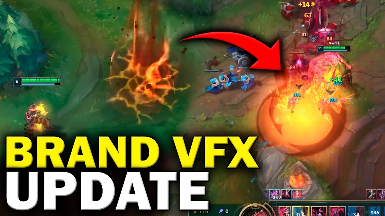 NEW Brand Visual Effect Update - League of Legends - YouTube