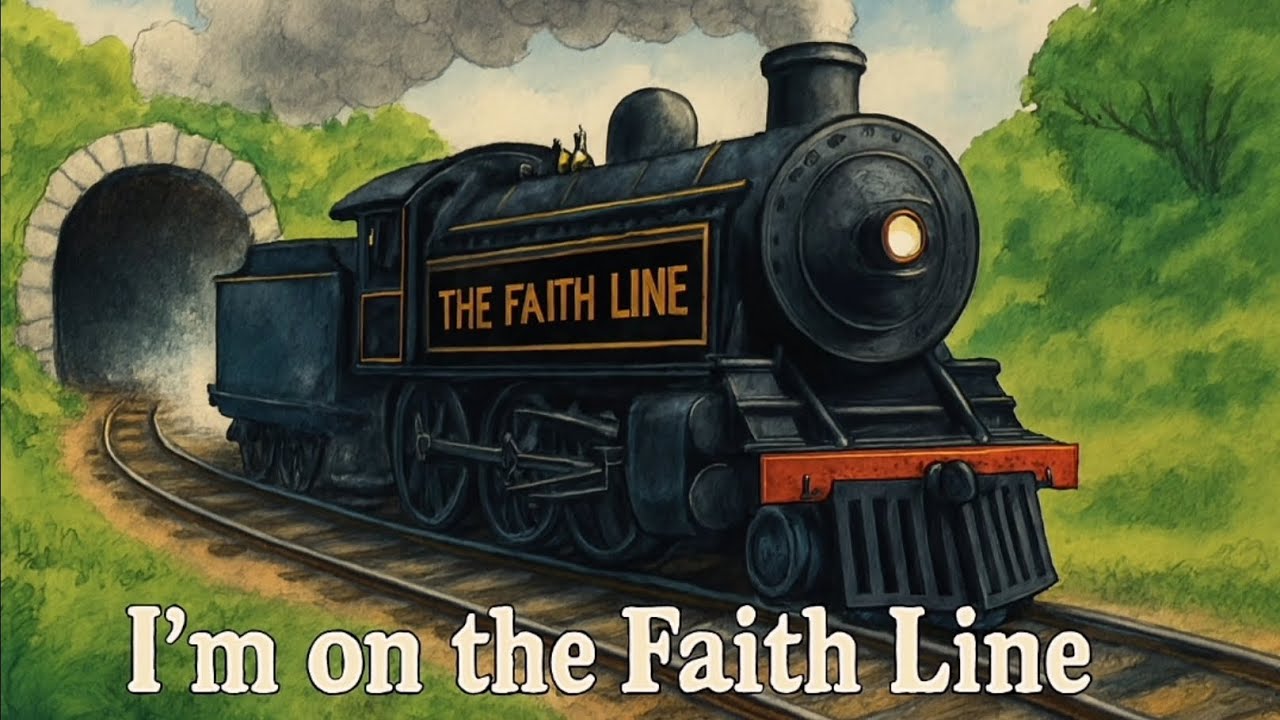 I'm on the Faith Line | Kids Bible song | Praise and Worship | Sunday ...